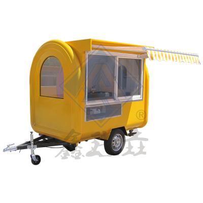 China 3M Single/Double Axles Design Mobile Customized Industrial Round Model with Canopy for sale