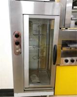 China High Capacity Gas Rotisserie Oven for 16 Chickens 77kg Weight and 220V Voltage for sale