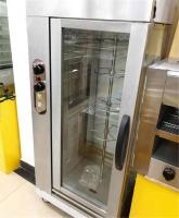 China High Capacity Gas Rotisserie Oven for 16 Chickens 77kg Weight and 220V Voltage for sale