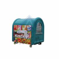 China Industrial Round/Square Model Food Truck with Single/Double Axles and Customized Design for sale