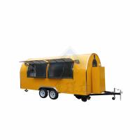 China 5.5M Single/Double Axles Mobile Food Truck with Customized Color and Long Service Life for sale