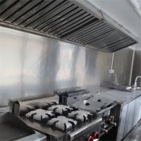 China 1000 KG Single/Double Axles Mobile Food Truck with Canopy and Video Technical Support for sale