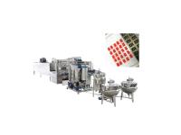China High Production 70KW Candy Machine for 150kg/h Bear Lollipop Suitable Production Line for sale