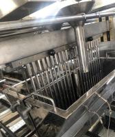 China 8000x2100x2100mm Pouring Speed 15-30 n/min Candy Production Line for Flat Hard Lollipops for sale