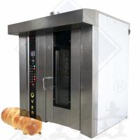 China 1800*2000*2200mm Size Electric Biscuit Cake Bread Rotary Gas Industrial Baking Oven for sale