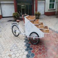 China Convenient Dining Three-Wheeled Snack Cart Europe Hot Dog Bread Vending Bike for Market for sale