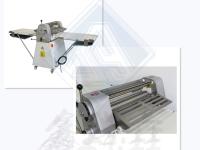 China 240kgs Output Industrial Bread Bakery Equipment Table Top Dough Sheeter for Baguette for sale