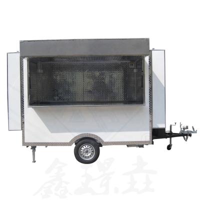 China Capacity Storage 220 Mobile Customized Industrial with Canopy Square Mobile Food Truck for sale