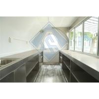 China Industrial Vending Snack 220CM Mobile Food Truck with Canopy and Round Model Design for sale