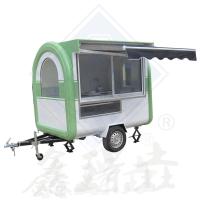 China Single/Double Axles Design Mobile Food Truck for Making Food at Food Beverage Shops for sale