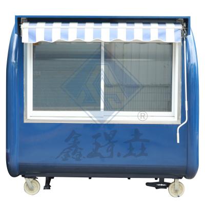 China Outdoor Street Food Cart 400 Mobile Customized Industrial with Canopy Round Model for sale