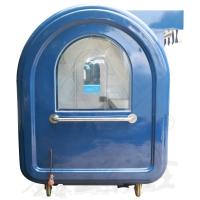China Outdoor Street Food Cart 400 Mobile Customized Industrial with Canopy Round Model for sale