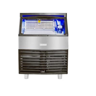 China 280P 127kg/Day Industrial Automatic Ice Cube Maker with 220V Voltage and Easy Operation for sale