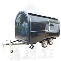 China Fully Equipped Mobile Kitchen Food Truck with Hotdog Cart and Field Maintenance Service for sale