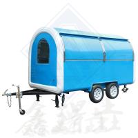 China Fully Equipped Mobile Kitchen Food Truck with Hotdog Cart and Field Maintenance Service for sale