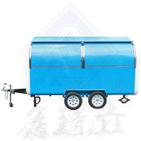 China Fully Equipped Mobile Kitchen Food Truck with Hotdog Cart and Field Maintenance Service for sale