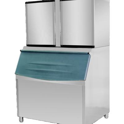 China Industrial Automatic Cube Ice Maker Good for 2400P 1088kg/day Ice Cube Making Machine for sale