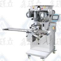 China 1.9KW Shanghai PAPA Automatic Filled Three Hopper Encrusting Machine for Food Shop for sale