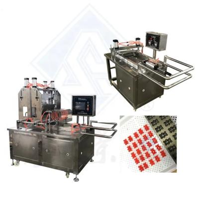 China 50kg/h Automatic Hard Lollipop Soft Candy Machine for Professional Candy Production for sale
