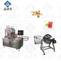 China Stainless Steel Automatic Gummy Candy Production Line for Double Color Lollipops for sale
