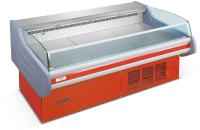 China Stainless Steel 201 Material Deli Cooler for Supermarket Meat Display Refrigeration for sale