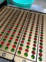 China 150kg/h Bear Production Candy Lollipop Machine Line with 70KW Power and 2500KG Weight for sale