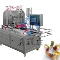 China 50kg/h Capacity Automatic Hard Soft Candy Making Machine for Gummy Bear Production for sale