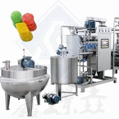 China Sliver Design Vitamin Jelly Candy Automatic Production Machine for and Fast Candy Makin for sale