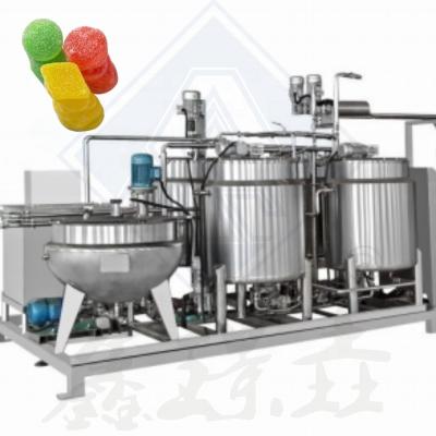 China Small Candy Depositor for Manual Production of Hard Candies and Lollipops 3500*900*1620mm for sale