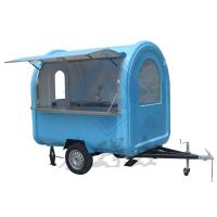 China Customized 220CM Single Axle Mobile Food Truck 1000/YEAR for Commercial Catering Users for sale