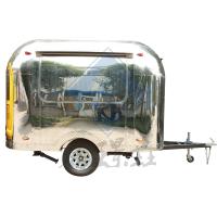 China MAKING FOOD Machinery Function 1000 KG Mobile Food Truck with Design and Stainless Steel for sale