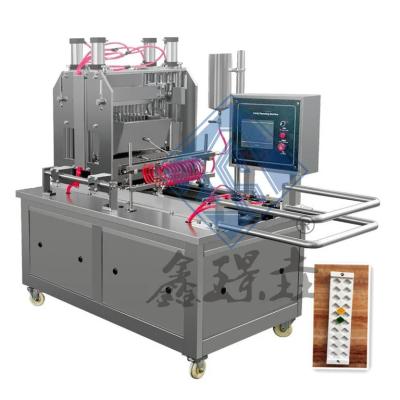 China Shanghai Industrial 50kg/h Pouring Machine for Lollipop Toffee Gummy Bear Candy Making for sale
