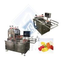 China Shanghai Industrial 50kg/h Pouring Machine for Lollipop Toffee Gummy Bear Candy Making for sale