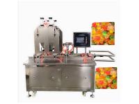 China Shanghai Industrial 50kg/h Pouring Machine for Lollipop Toffee Gummy Bear Candy Making for sale