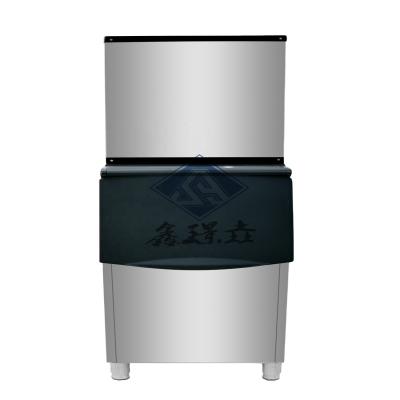 China 350P 159kg/day Industrial Automatic Ice Cube Making Machine with Water Cooling for sale