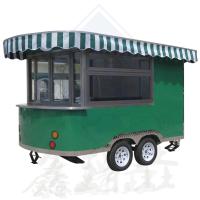 China Outdoor Street Vending Mobile Food Truck with Full Kitchen and 320*180*220 Dimensions for sale