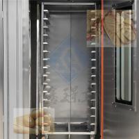 China Temperature Range Room Temperature-400 16/32/68 Trays Automatic Rotary Oven Made for sale