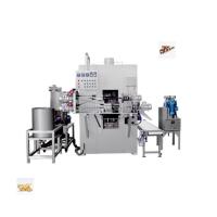 China Function Baking Food Production 60 kgs/h Filled Wafer Roll Making Machine Snack Egg Roll Machine for sale