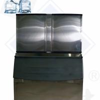 China Industrial Ice Cube Machine Maker 60kg Stand Power Supply 380V/220V 4.5KW Input Power for sale
