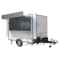China 220CM Single/Double Axle Nice Design Mobile Hot Dog Coffee Truck for Food Beverage for sale