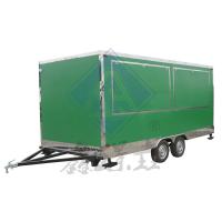 China Industrial 450CM Mobile Food Truck with Nice Design and 3KW Customized Cooking Equipment for sale