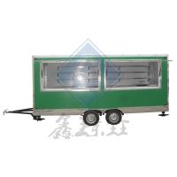 China Industrial 450CM Mobile Food Truck with Nice Design and 3KW Customized Cooking Equipment for sale