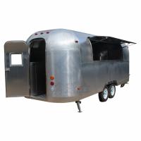 China 3KW Industrial Mobile 580CM Single/Double Axles Customized Stainless Steel Food Truck for sale