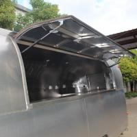 China 3KW Industrial Mobile 580CM Single/Double Axles Customized Stainless Steel Food Truck for sale