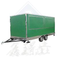 China Nice Design Mobile Food Truck for Industrial Square Hot Dog Coffee Sales for sale