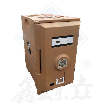 China 120L Rotational Molding Insulated Box with Heater and Food Warmer Stainless Steel PE for sale