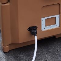 China Electric Warmer Box for Catering Restaurant Delivery Thermal Box Waterproof 22KG 90L for sale