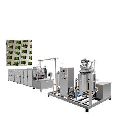China Industrial 150kg/h Hard Candy Automatic Machine for Toffee Sweets and Lollipops Production for sale