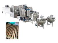 China Industrial 150kg/h Lollipop Bear Toffee Candy Making Production Line Automatic Machine for sale