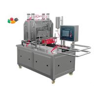 China Stainless Steel Gelatin Gummy Candy Depositing Machine 500kgs/h for Smooth Production for sale